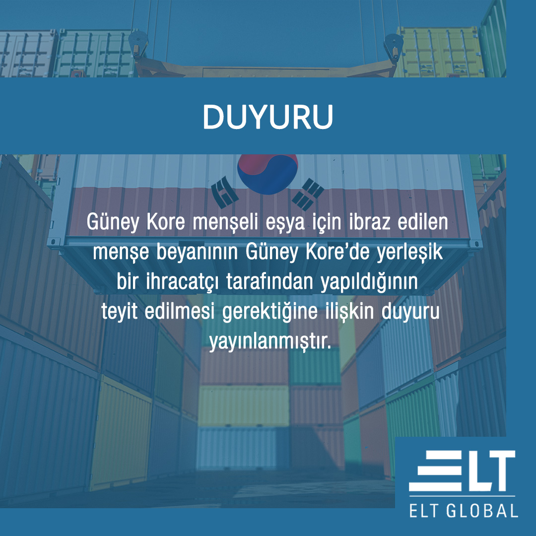 DUYURU - ELT GLOBAL